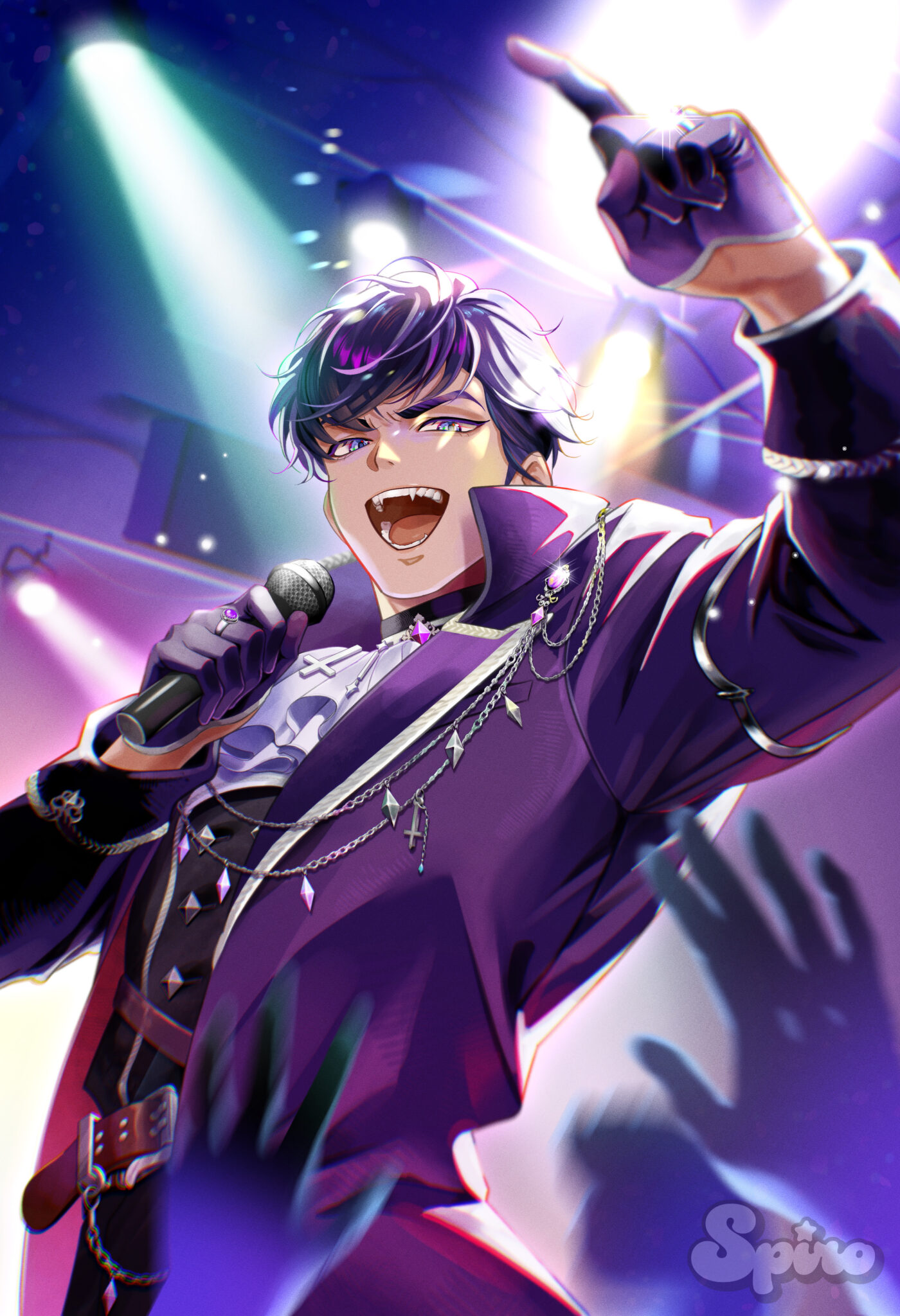 Commissioned Illustration Featuring Lumiere Grimson | Spiro Artworks